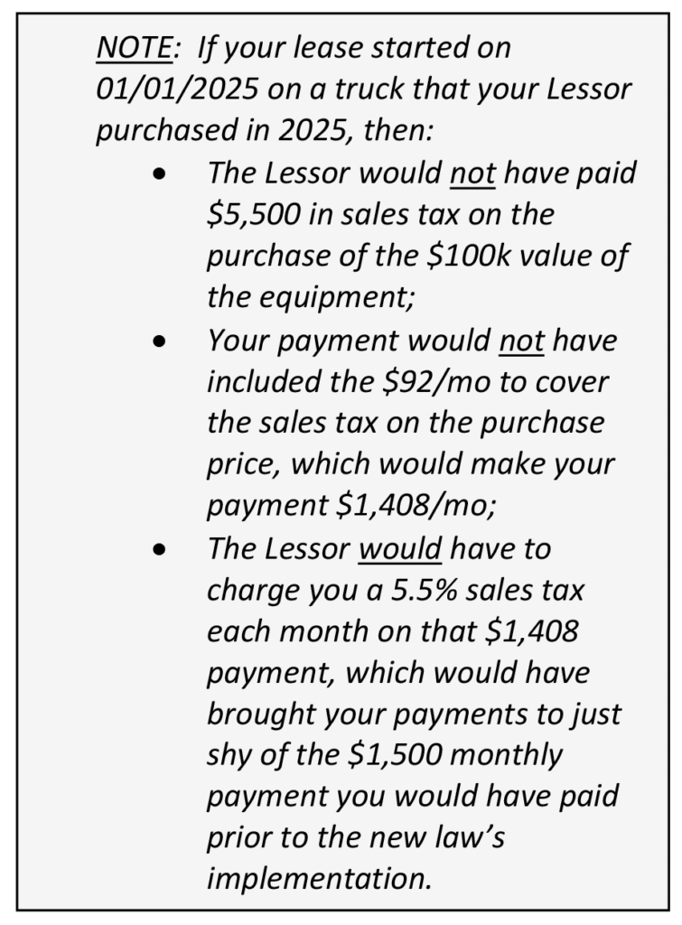 Maine’s New Sales Tax Law for Leases – Clarification - MMTA